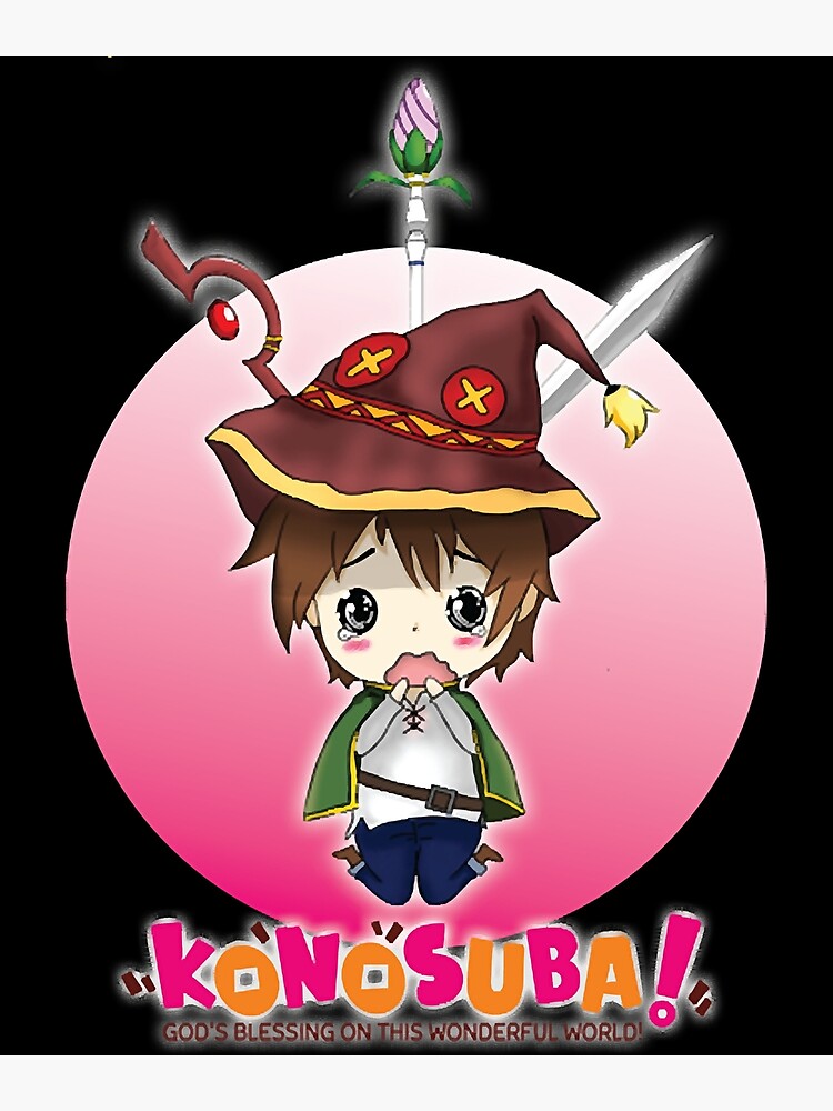"Chibi Satou Kazuma Konosuba " Poster by petersonkade | Redbubble