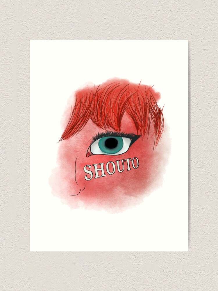 "Hero SHOUTO Todoroki eye design fanart" Art Print for Sale by ...
