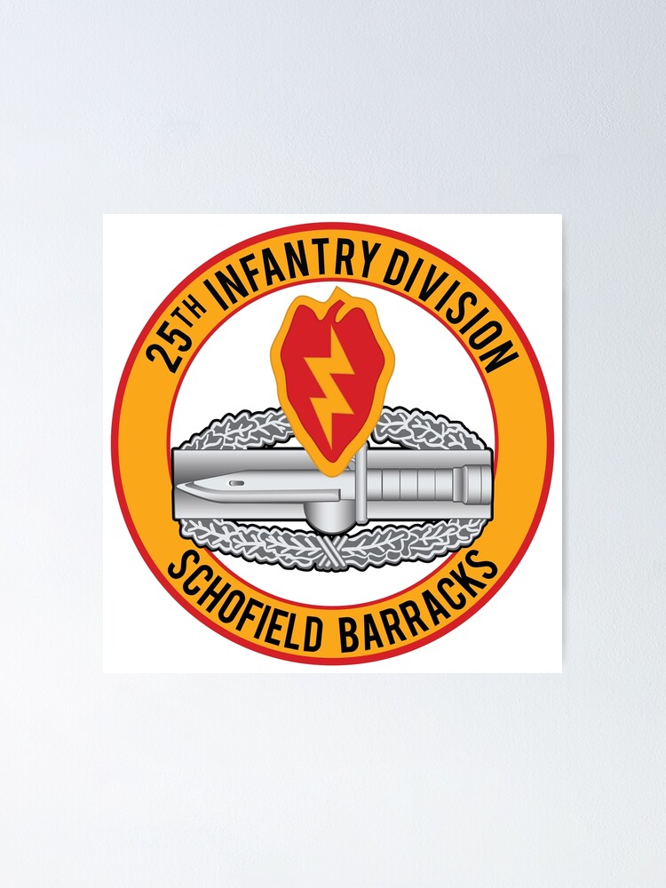 "25th Infantry CAB" Poster by jcmeyer | Redbubble
