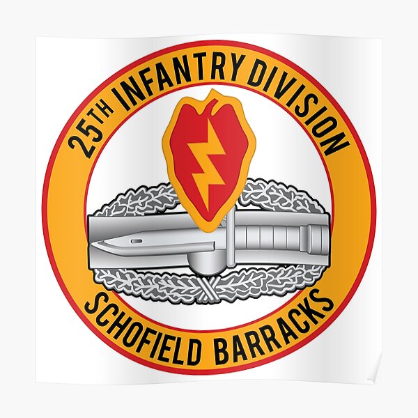 "25th Infantry CAB" Poster by jcmeyer | Redbubble