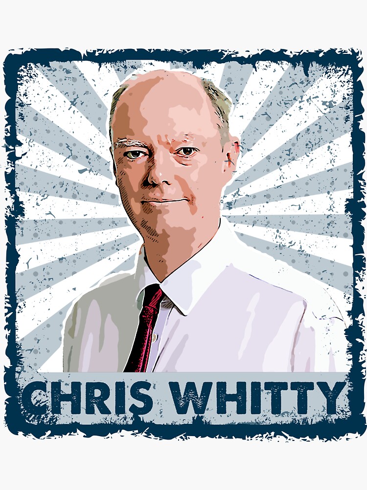 "chris whitty" Sticker for Sale by mwvenus | Redbubble