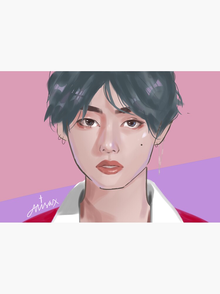 "BTS DNA V taehyung" Sticker by Misaxx | Redbubble