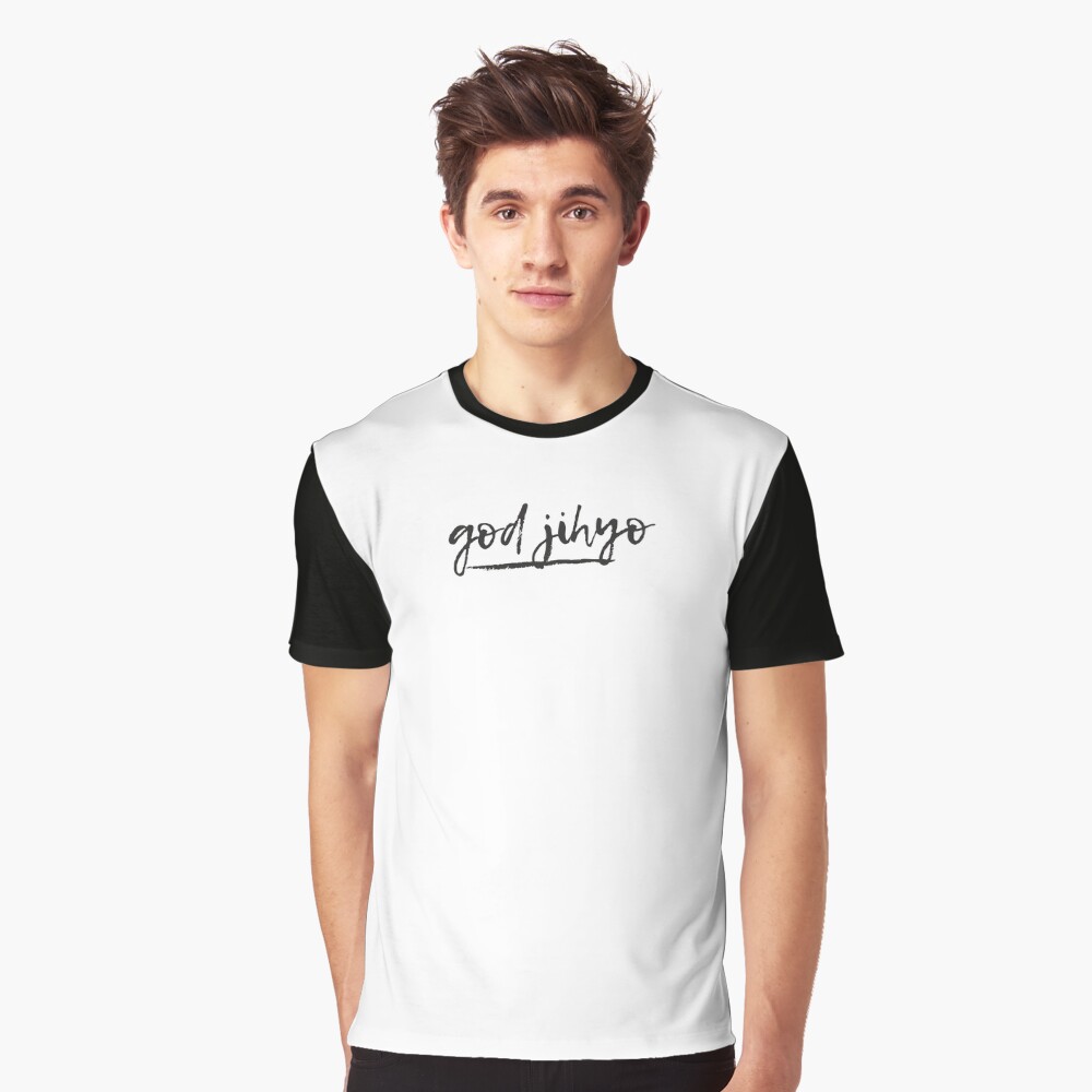 "TWICE GOD JIHYO " Sticker for Sale by simplydoodly | Redbubble