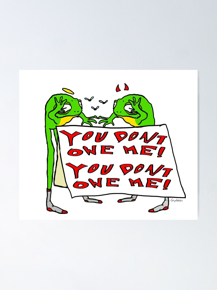 "Angel vs. Devil" Poster for Sale by Sydvish123 | Redbubble