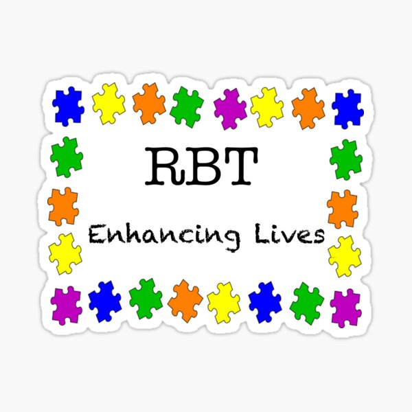 "RBT Enhancing Lives" Sticker for Sale by darkrose23 | Redbubble