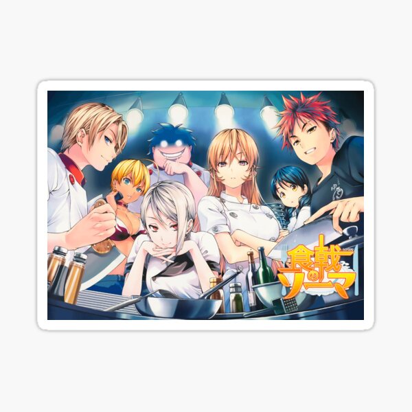 "Food Wars" Sticker by Robraf12 | Redbubble