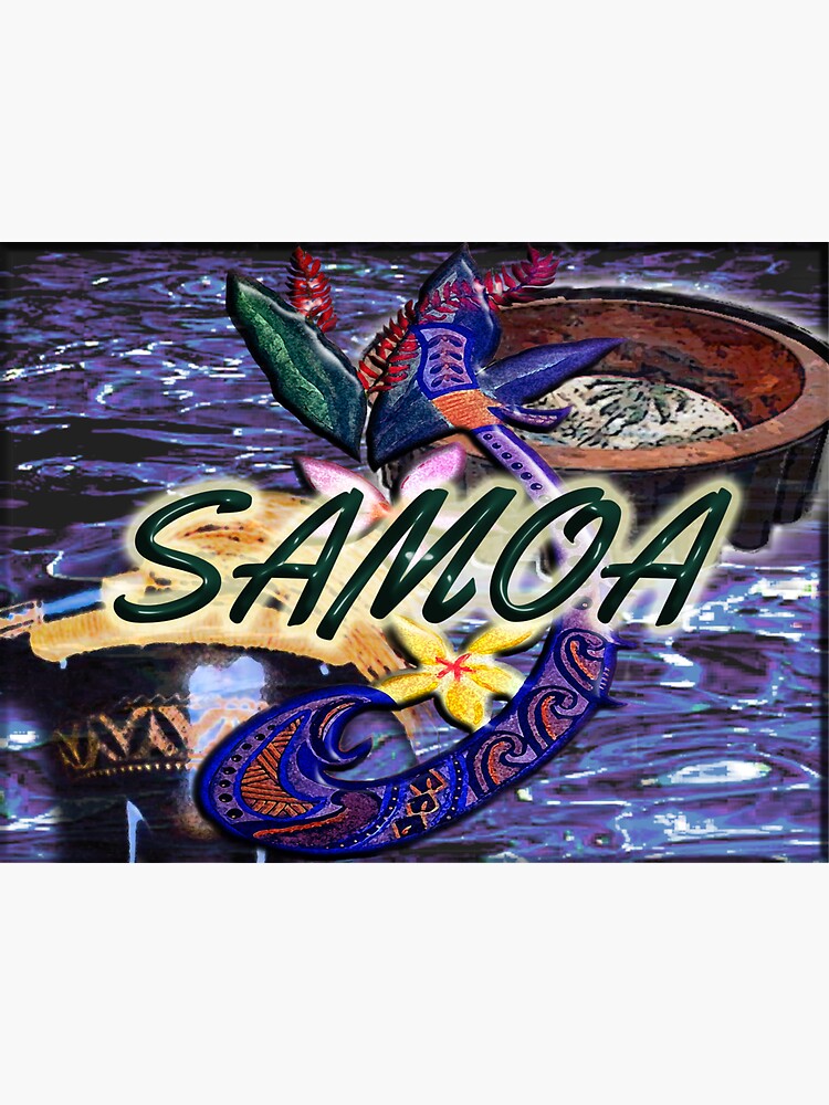 "Samoan Hook and Ava" Sticker for Sale by sdauria2015 | Redbubble
