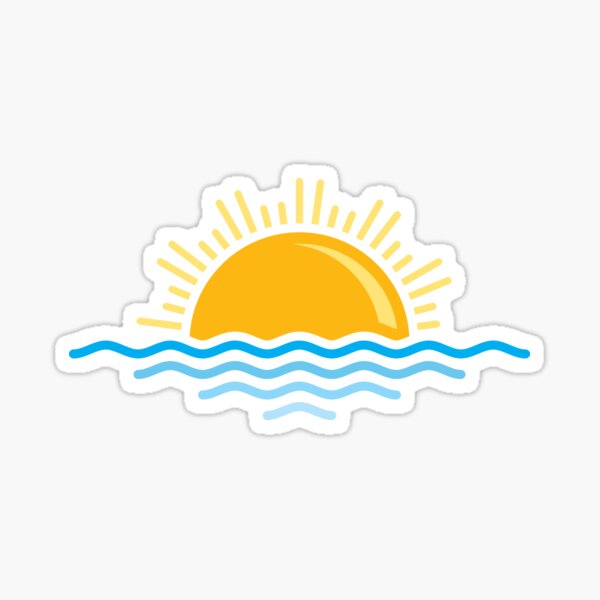 "Sunrise" Sticker for Sale by della95 | Redbubble