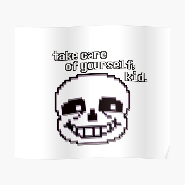 "Undertale Sans" Poster for Sale by toptrenddesigns | Redbubble