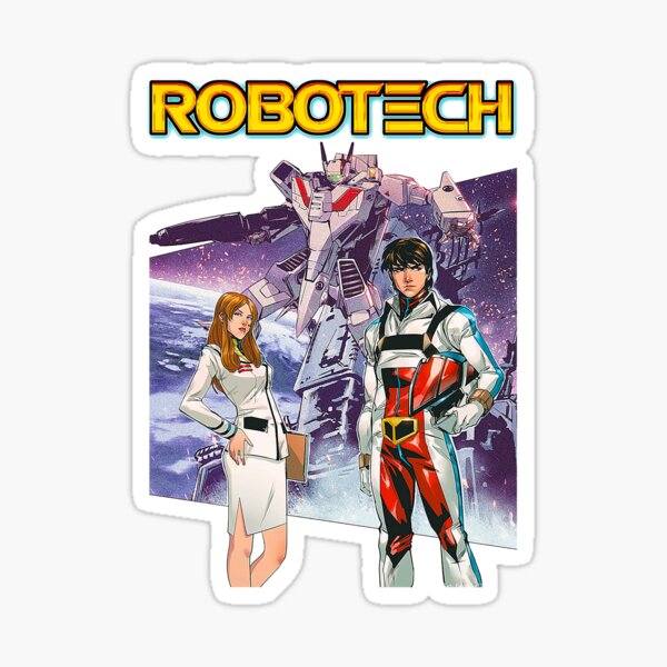 Robotech Manga Stickers | Redbubble