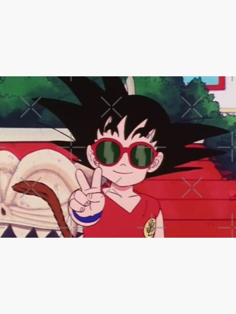 "retro kid goku" Mask for Sale by davinchill | Redbubble