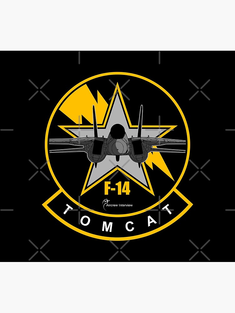 "F-14 Tomcat Patch" Poster for Sale by ACInterview | Redbubble