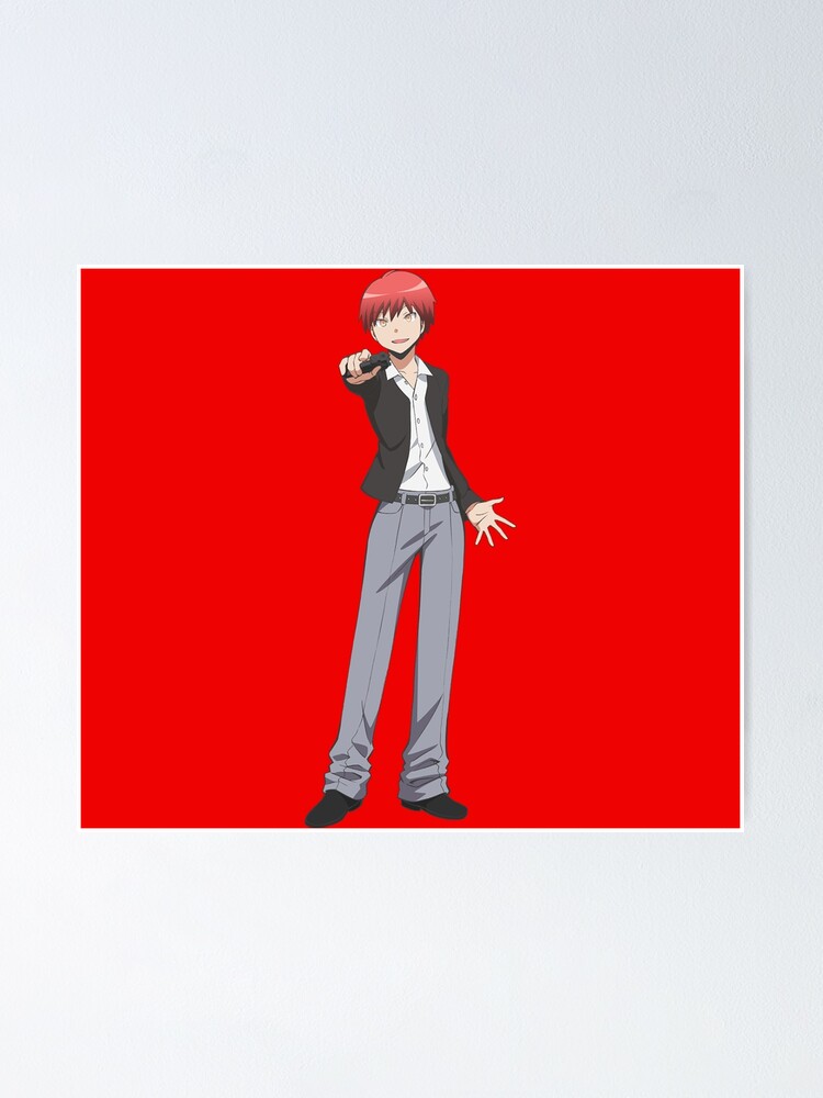 "Karma Akabane" Poster by MangaPanels | Redbubble