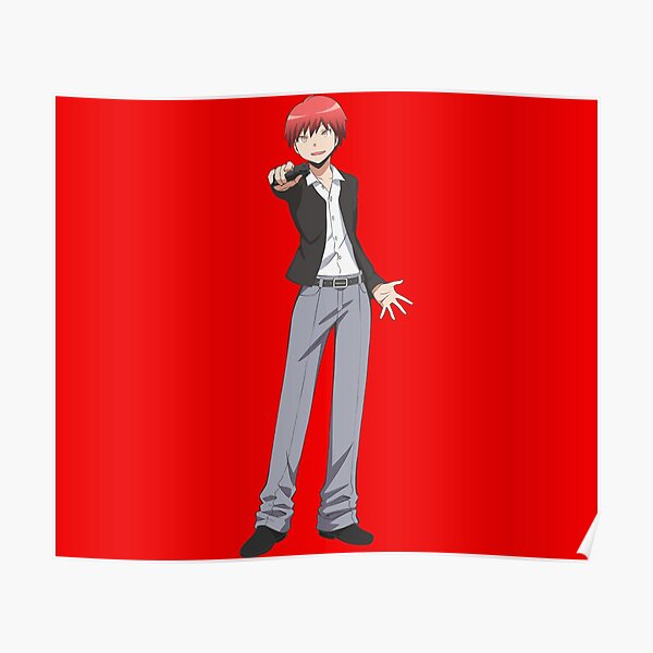 "Karma Akabane" Poster by MangaPanels | Redbubble