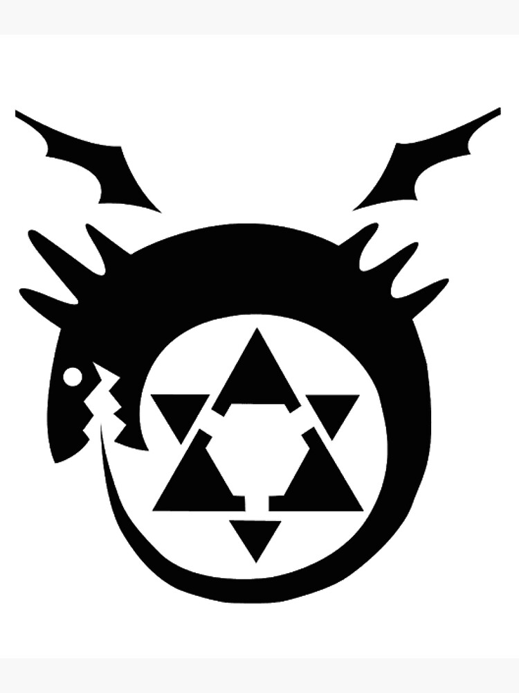 Póster «Fullmetal Alchemist - Homunculus» de Animeheros | Redbubble