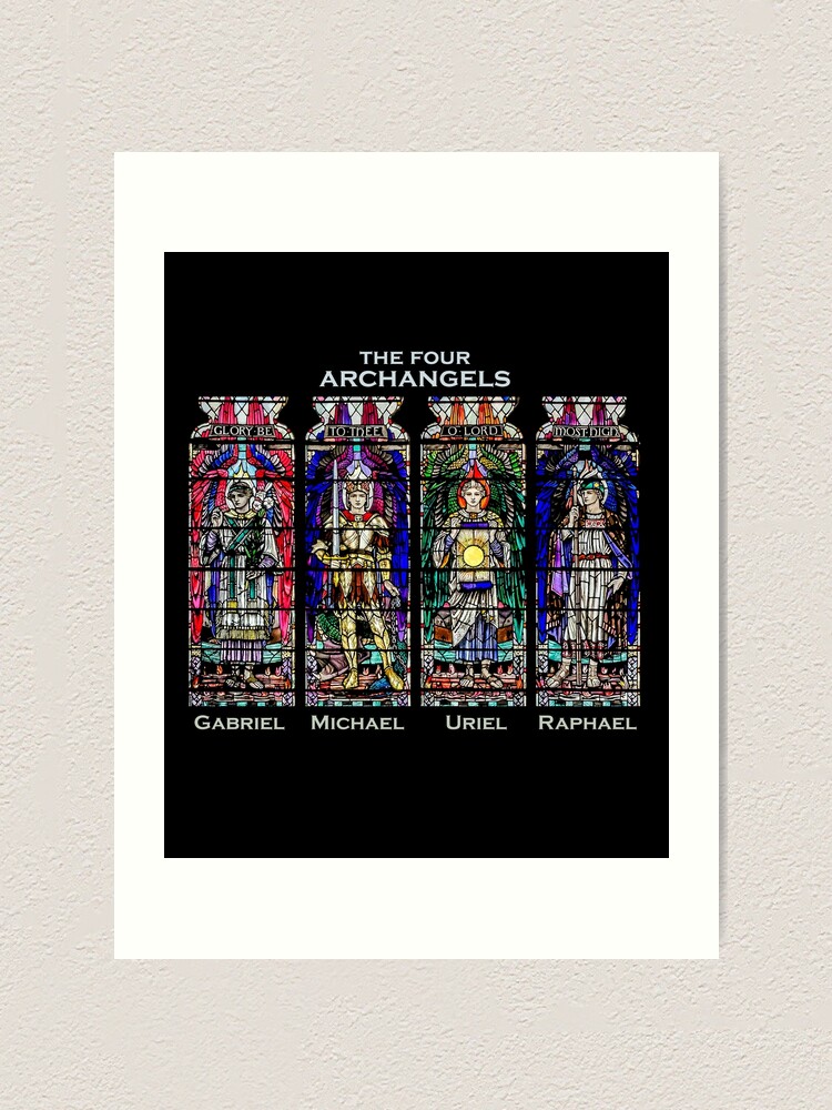 "4 Archangels - Michael, Gabriel, Uriel, Raphael. Religion Christianity ...