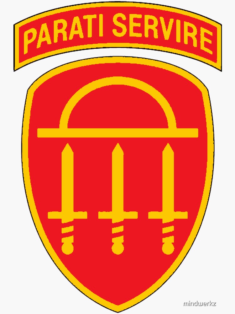 "Georgia State Defense Force Insignia" Sticker for Sale by mindwerkz ...