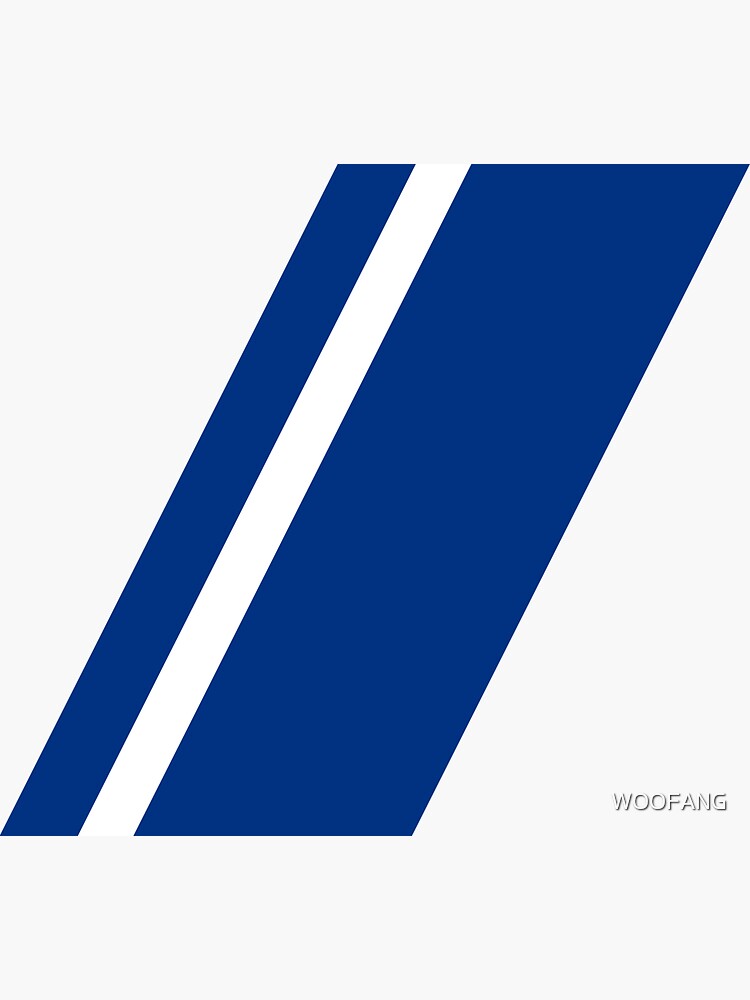 "FINLAND COAST GUARD RACING STRIPE" Sticker for Sale by WOOFANG | Redbubble