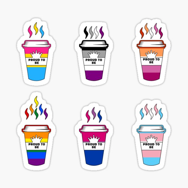 "Lgbt drink" Sticker for Sale by MDKawaii | Redbubble