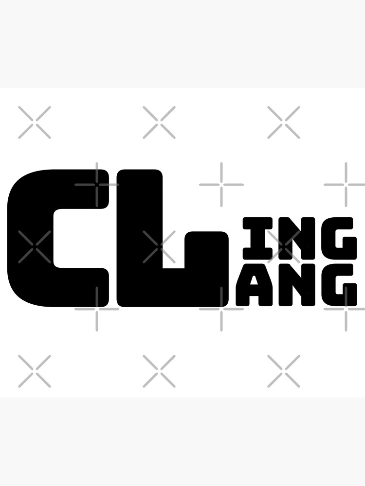 "Cling Clang." Poster for Sale by moni50 | Redbubble