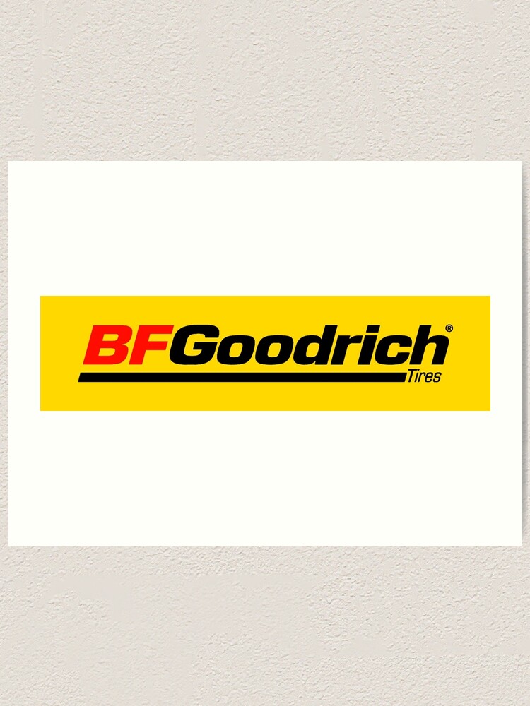 "TIRE-BFGOODRICH LOGO" Art Print for Sale by opoigotze | Redbubble