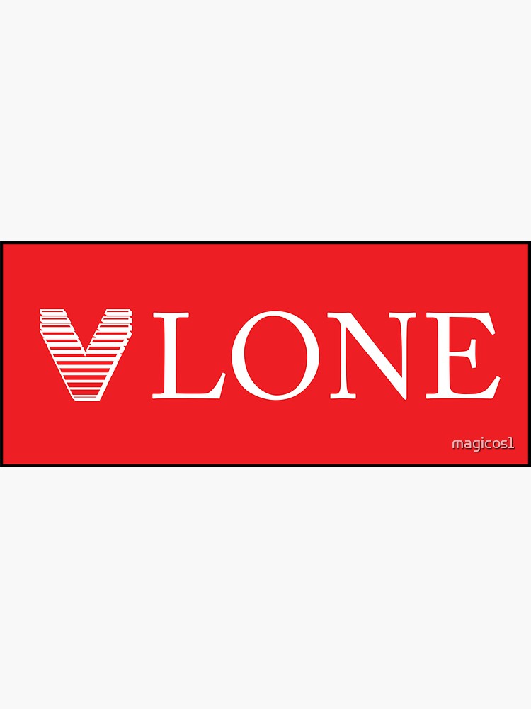 "Vlone " Sticker for Sale by magicos1 | Redbubble