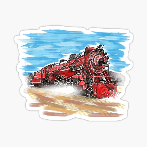 "TRAIN" Sticker for Sale by Anthony-red | Redbubble