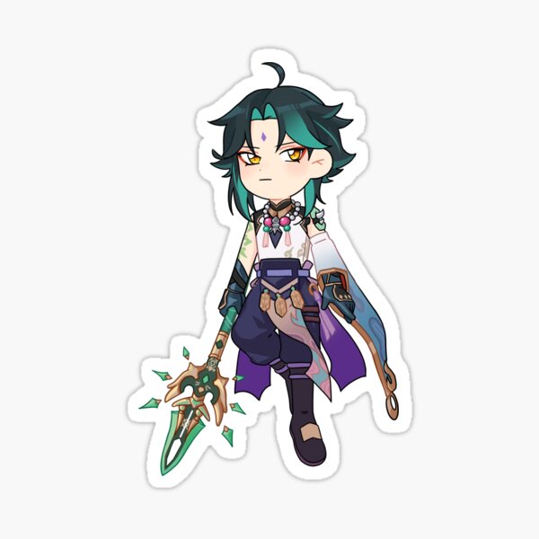 Xiao Genshin Impact Stickers | Redbubble