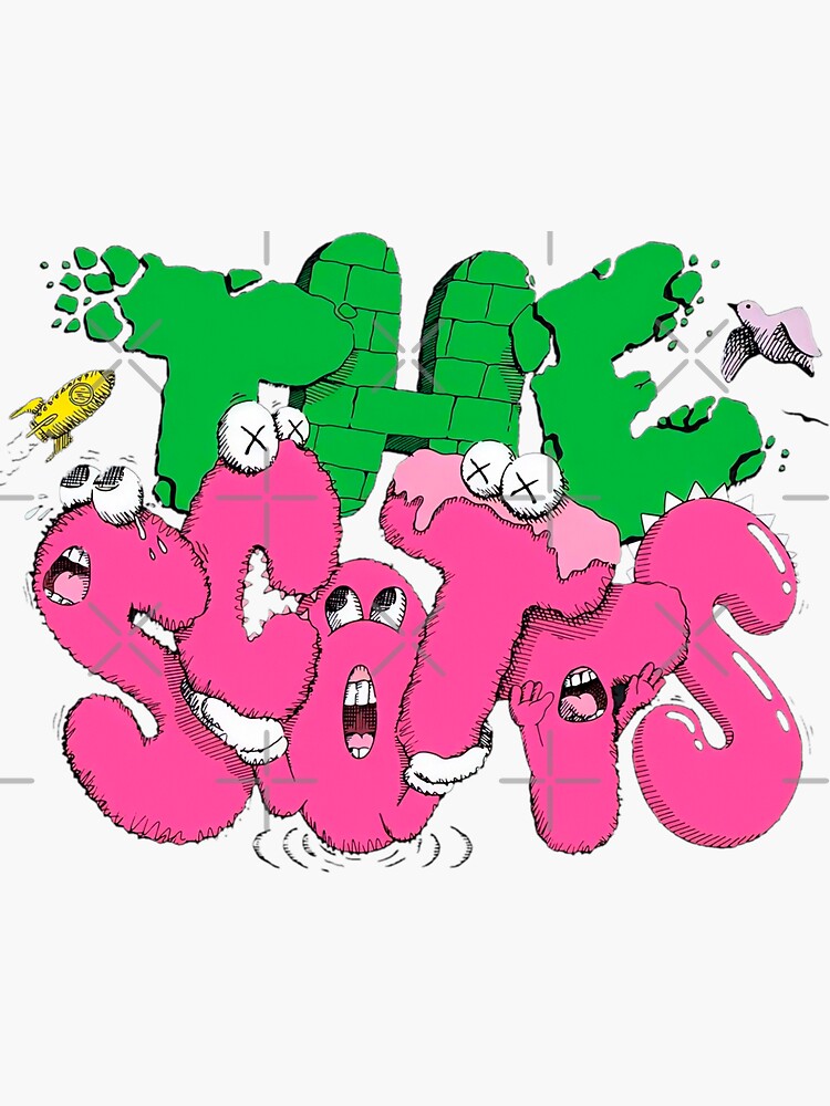 "Travis scott" Sticker for Sale by Hypesavage | Redbubble