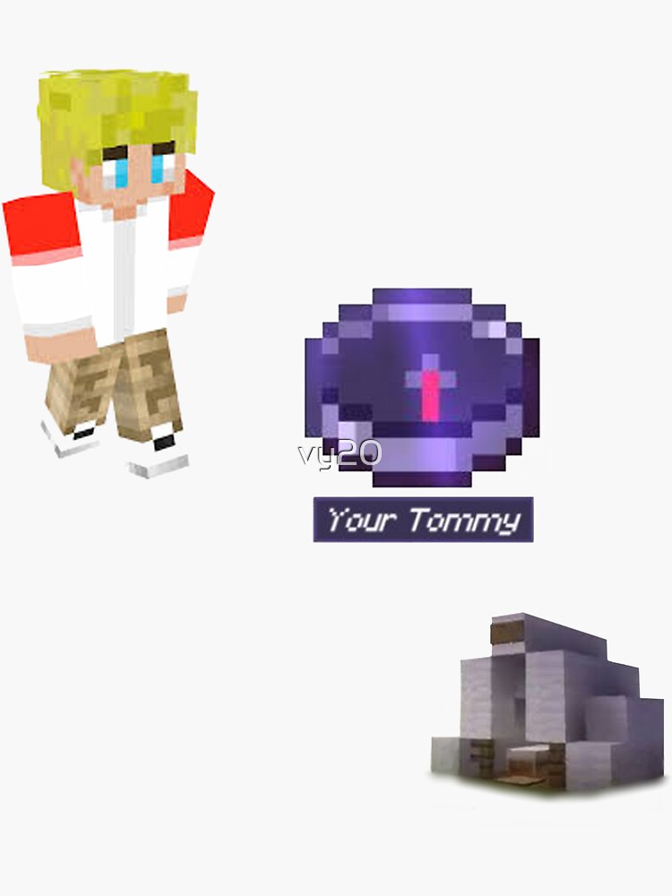 "TommyInnit Icons" Sticker for Sale by vy20 | Redbubble