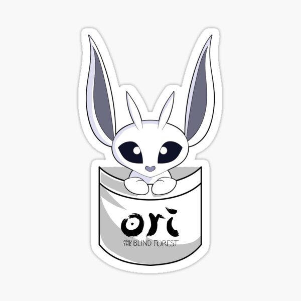 "Ori And The Blind Forest, Ori pocket" Sticker by spilu | Redbubble