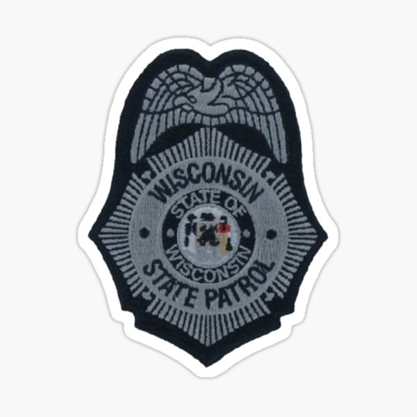 "Wisconsin State Patrol" Sticker for Sale by Lawrence Baird | Redbubble