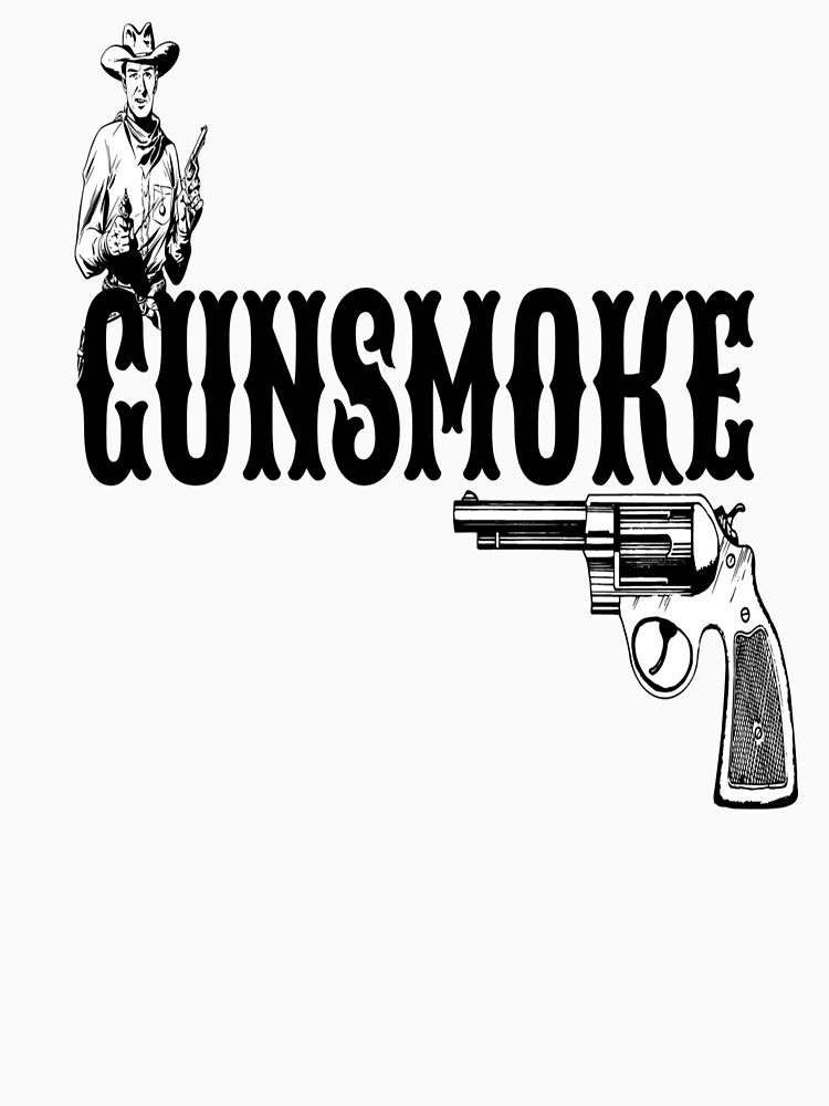 "Gunsmoke" Essential T-Shirt for Sale by EternalDragonKO | Redbubble