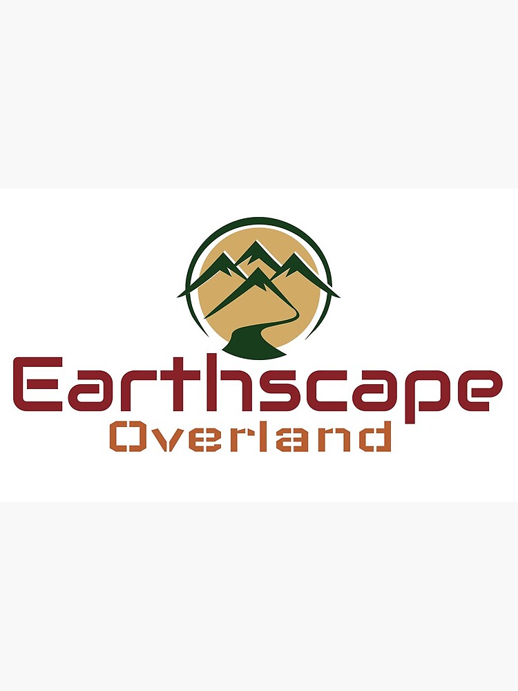 "Earthscape Overland logo" Art Print by Stevie4u | Redbubble