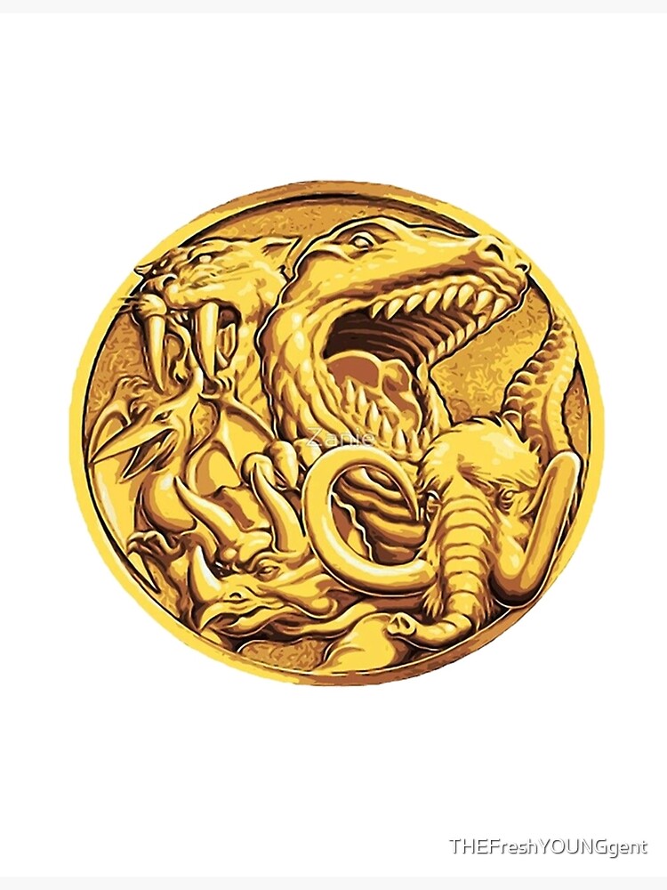 "Dino Coin " Poster for Sale by MatthewHdesigns | Redbubble