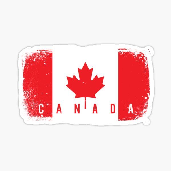 "Canada Flag" Sticker for Sale by abdalmalek | Redbubble