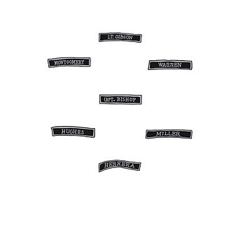 "Station 19 Badges " Sticker for Sale by Sapphicscribblz | Redbubble