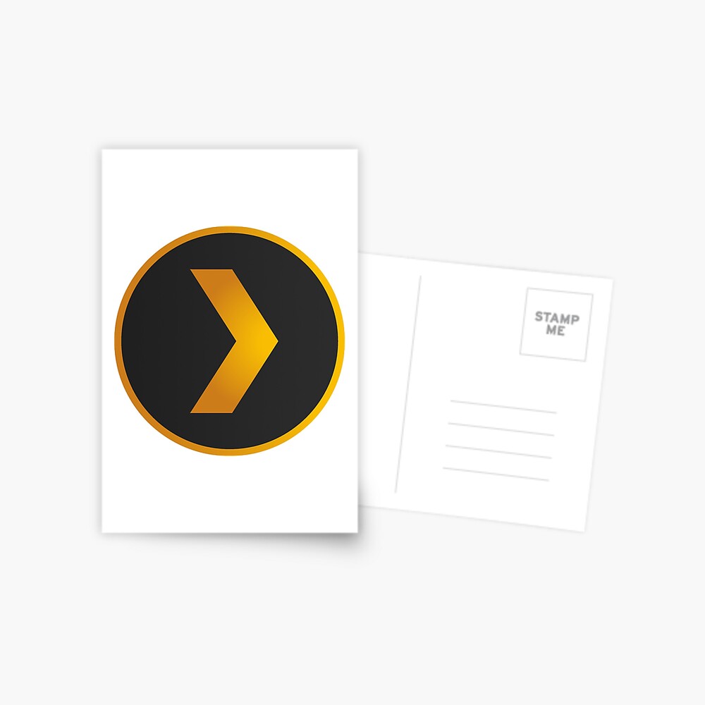 "Plex Media Server Logo" Postcard by Serendipitous71 | Redbubble