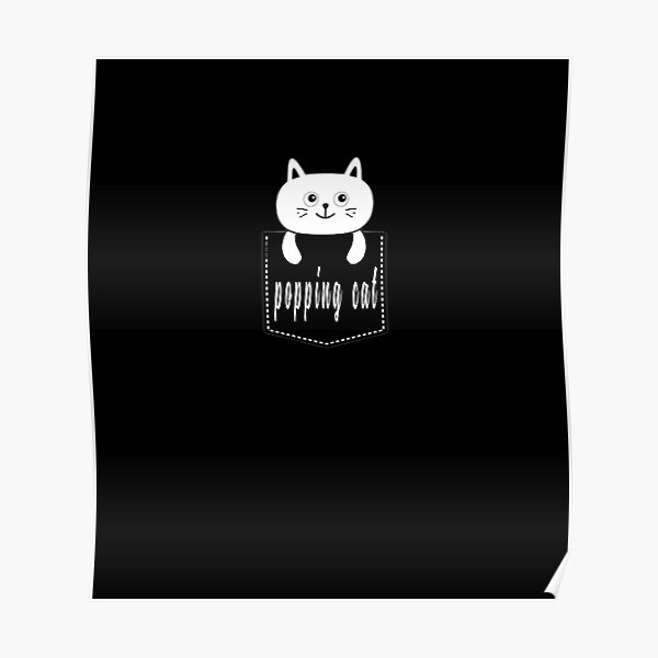 Pog Cat Posters | Redbubble