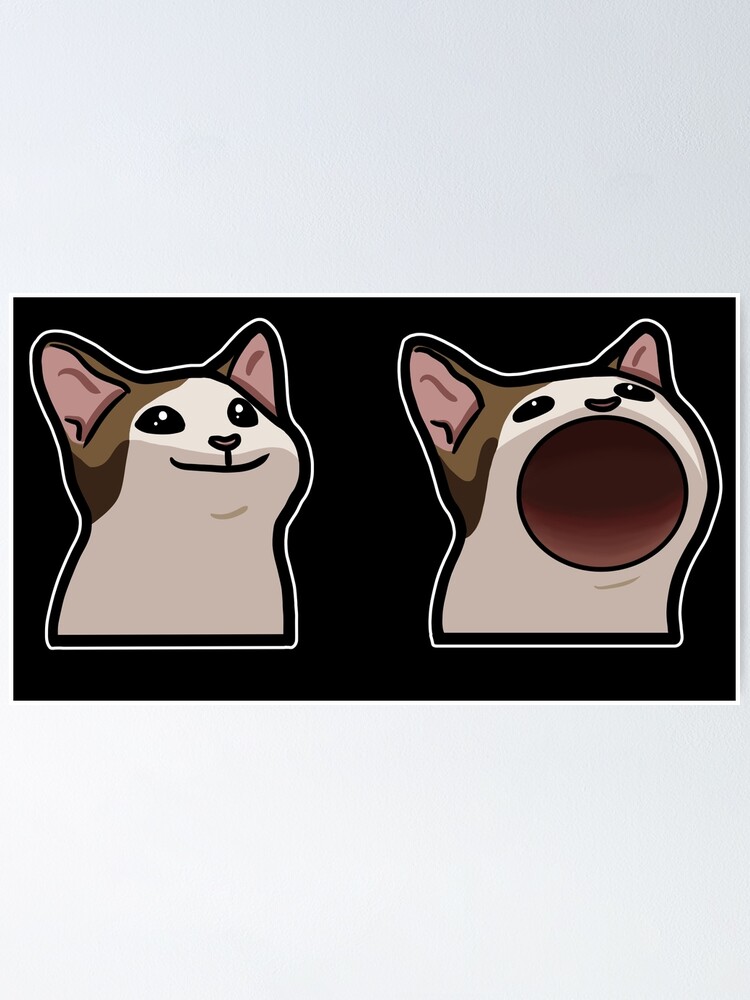 "POP CAT" Poster by Sphynx-Ink | Redbubble