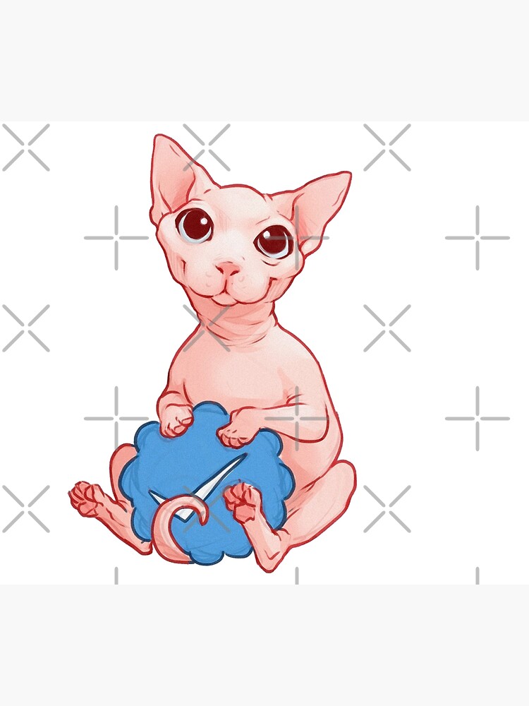 "bingus cat" Poster by zanbo | Redbubble