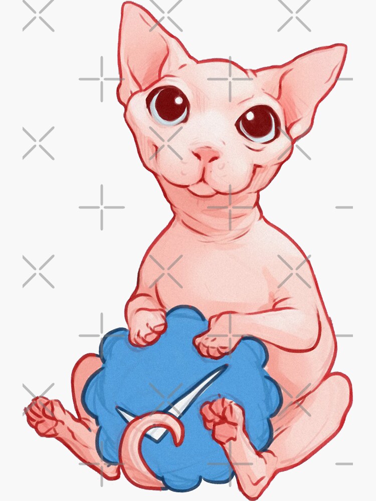 "bingus cat" Sticker by zanbo | Redbubble