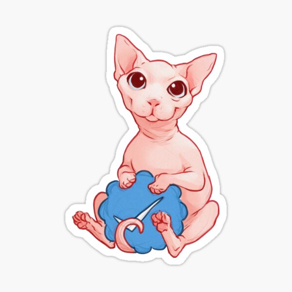 "bingus cat" Sticker by zanbo | Redbubble