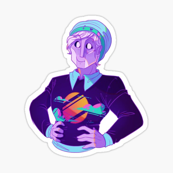 "NSR Rin (Dads AU)" Sticker by ChezCinnamon | Redbubble