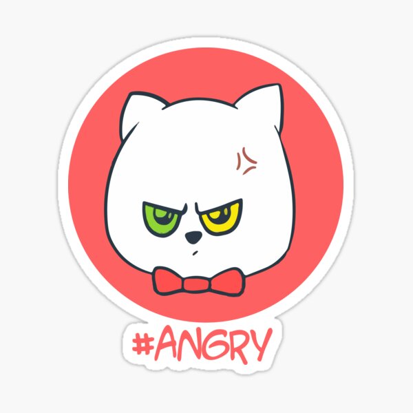 Fb Angry Stickers | Redbubble