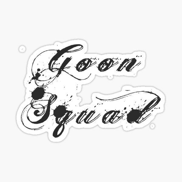 "Goon Squad" Sticker for Sale by robinherrick | Redbubble