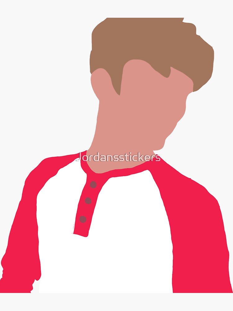 "Tommyinnit color block" Sticker for Sale by Jordansstickers | Redbubble