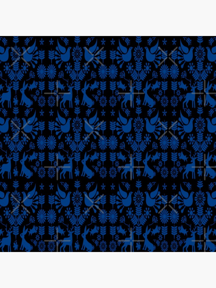 Lámina fotográfica «Patrones textiles tradicionales mexicanos, palomas ...