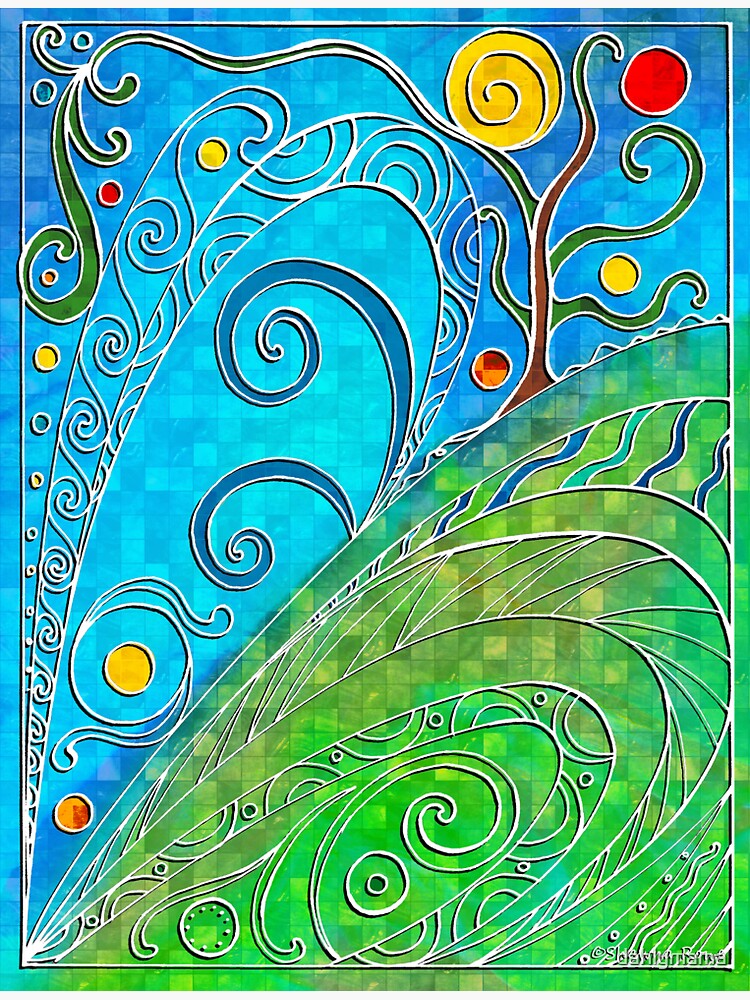 "Summer Solstice" Sticker by dahlymama | Redbubble