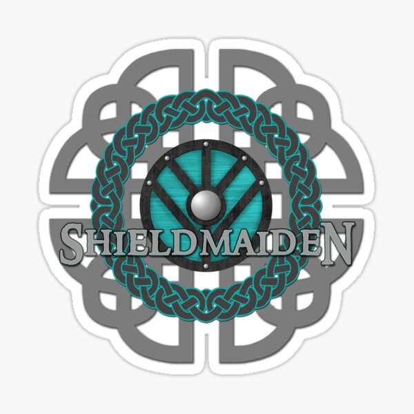"Shieldmaiden" Sticker for Sale by Rhaenys | Redbubble